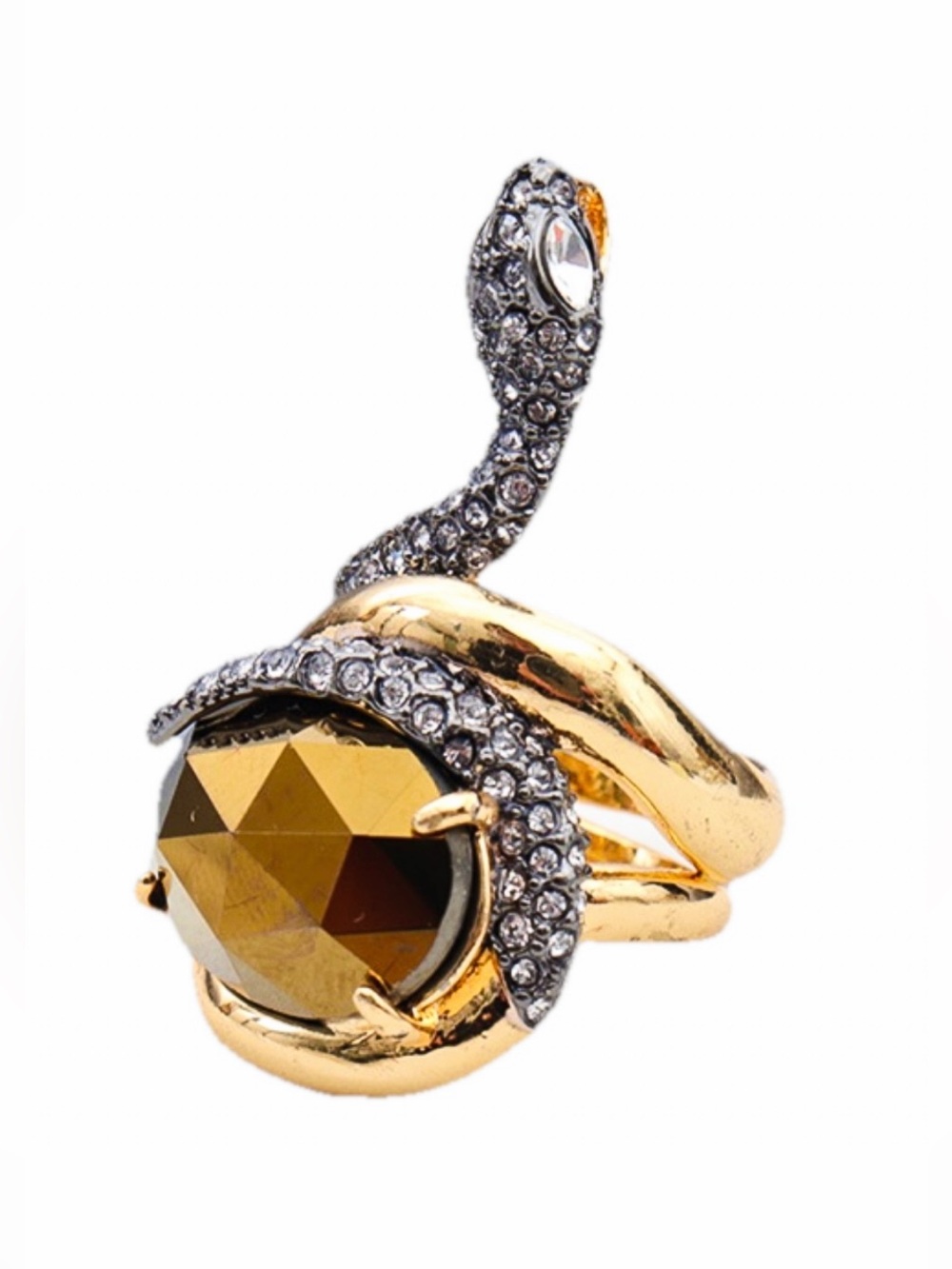 Alexis Bittar | Jewelry | Alexis Bittar Coiled Snake Ring | Poshmark